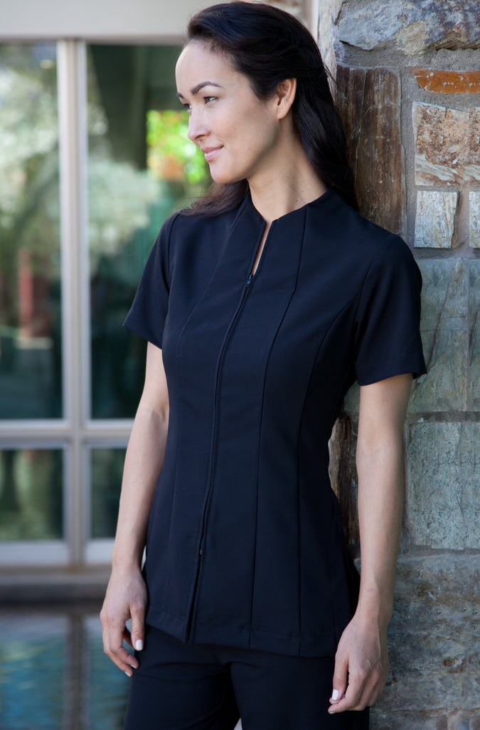 Ladies Victoria Comfortable and Fitted Spa Uniform Jacket – Yeah Baby